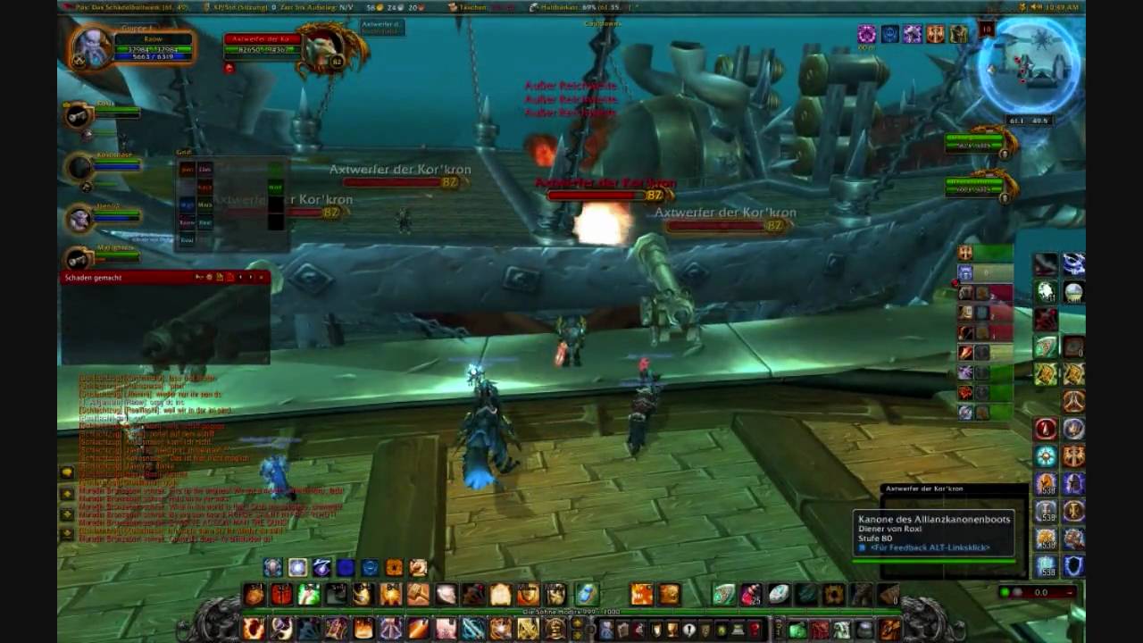 WoW Ptr ICC - Gunship Battle - YouTube