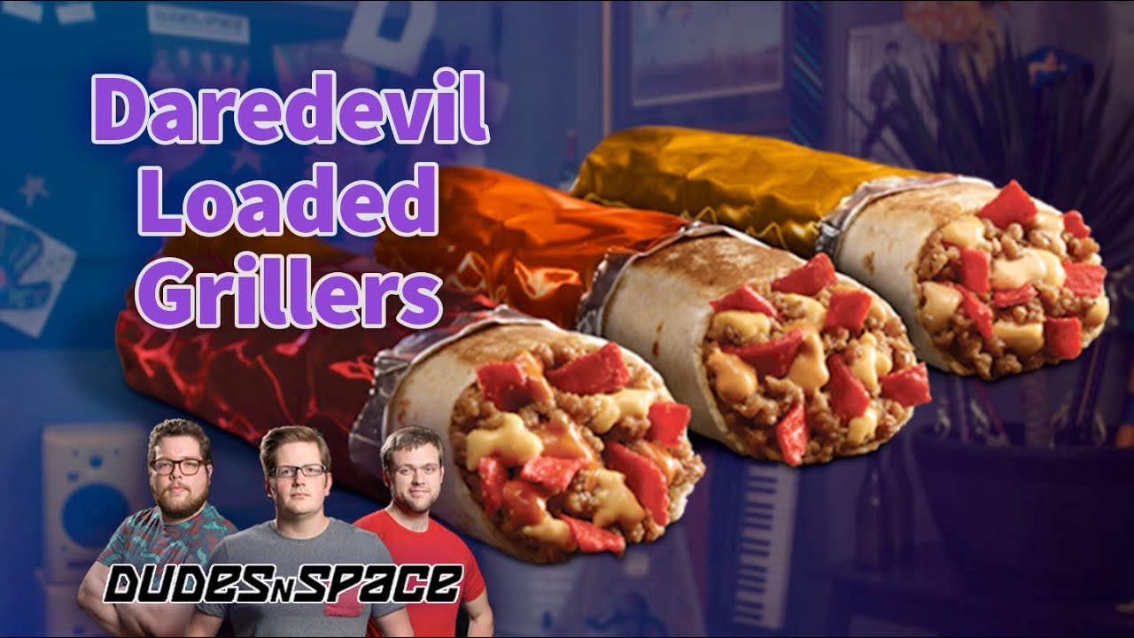 Taco Bell Daredevil Loaded Grillers - Dudes N Space Review - YouTube