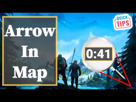Valheim - Arrow In Map