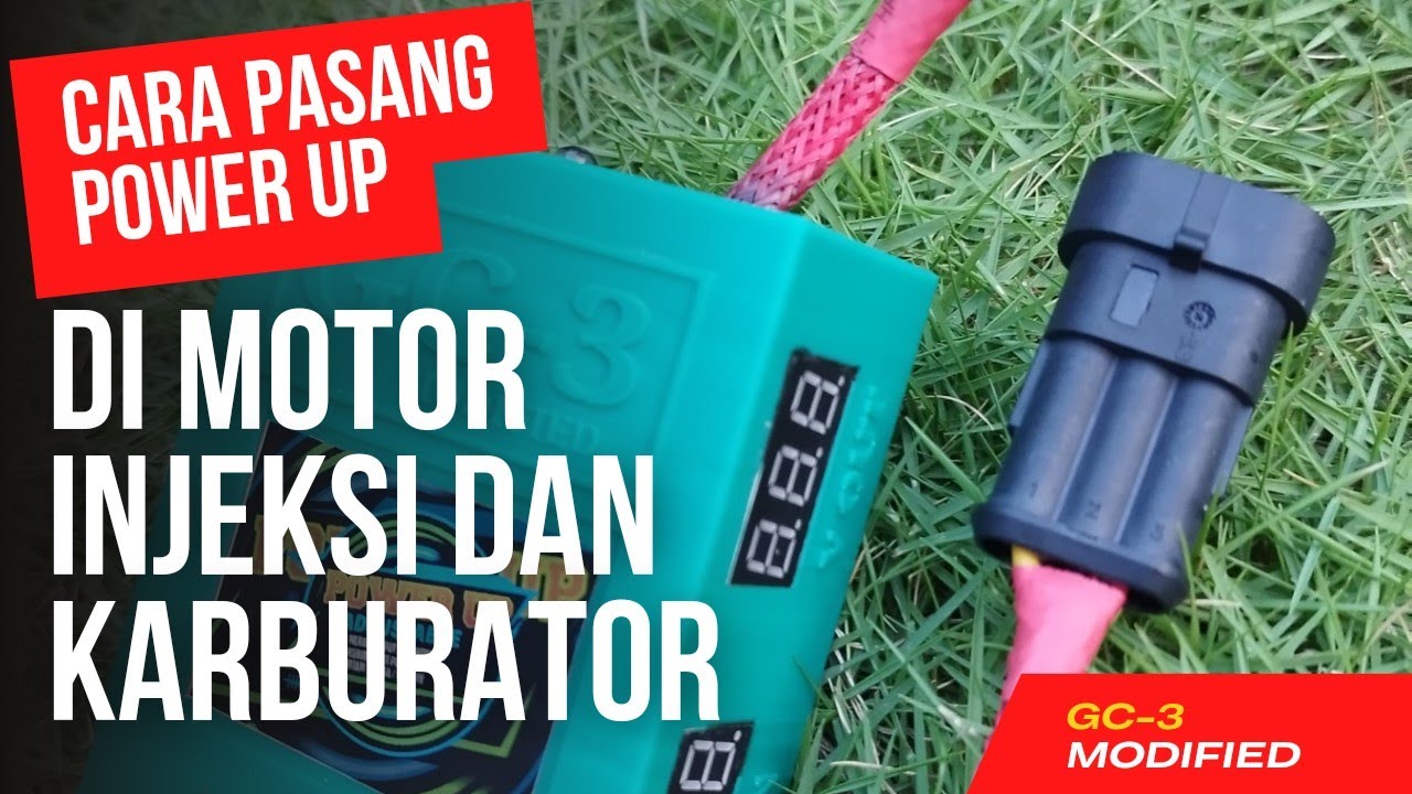 Cara Pasang Power Up Di Motor Injeksi Dan Karburator. - YouTube