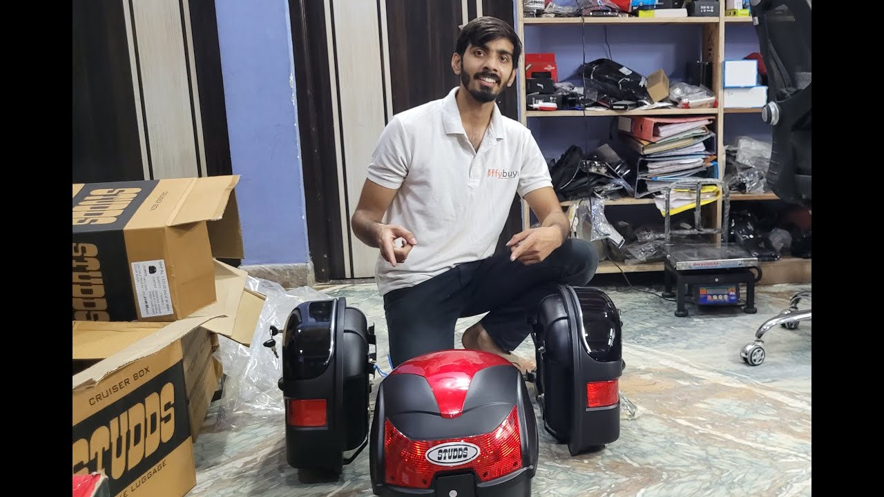 Cheapest Top box & Pannier box all over the India "Studds Top and ...