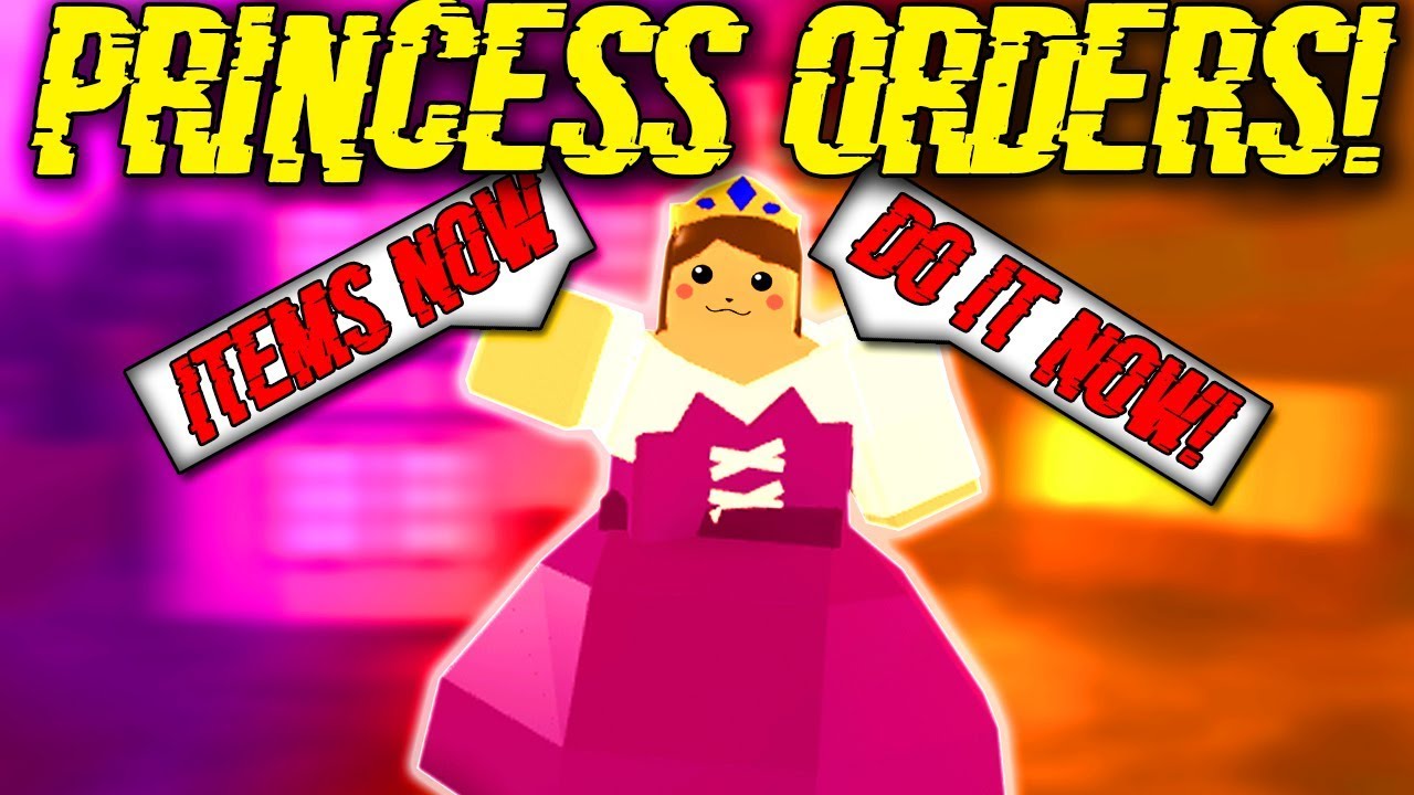 I ORDERED PEOPLE AROUND AS A PRINCESS IN DUNGEON! (ROBLOX DUNGEON QUEST ...