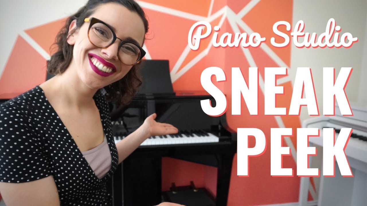 New Piano Teaching Room - FULL TOUR! - YouTube