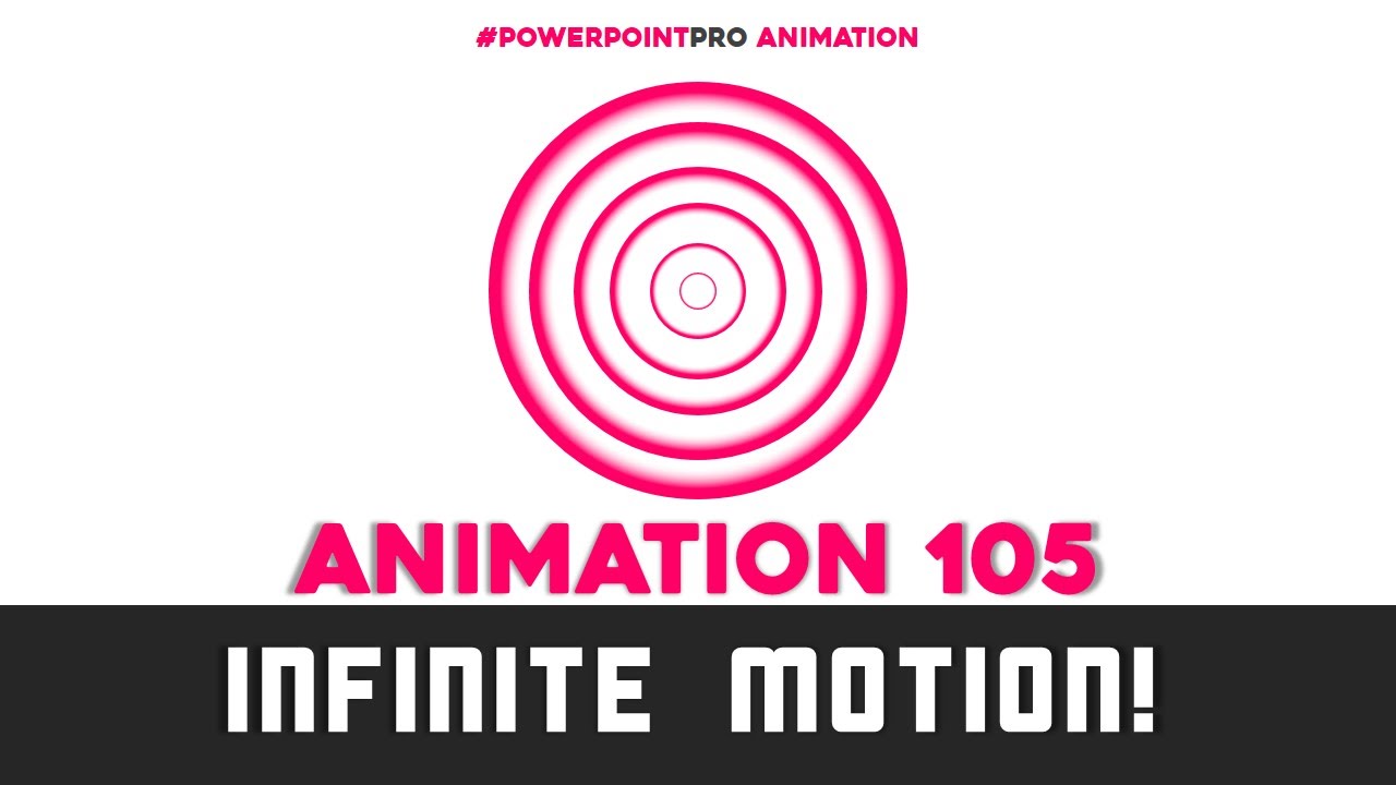 Infinite motion Animation! (Microsoft PowerPoint 2013) | PowerPoint Pro ...