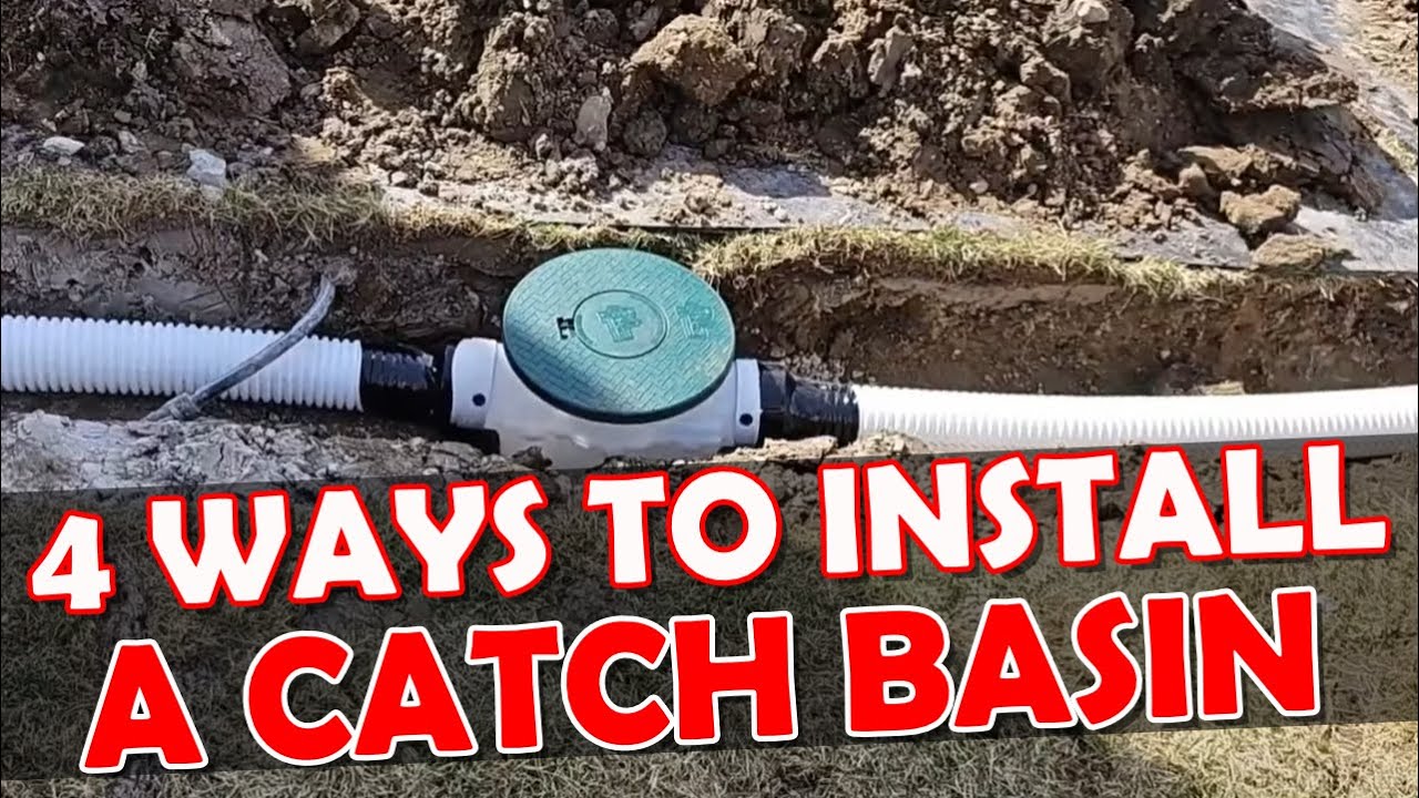 3" Catch Basin Pro settings - The Trick Setups Drainage Pros Swear By ...