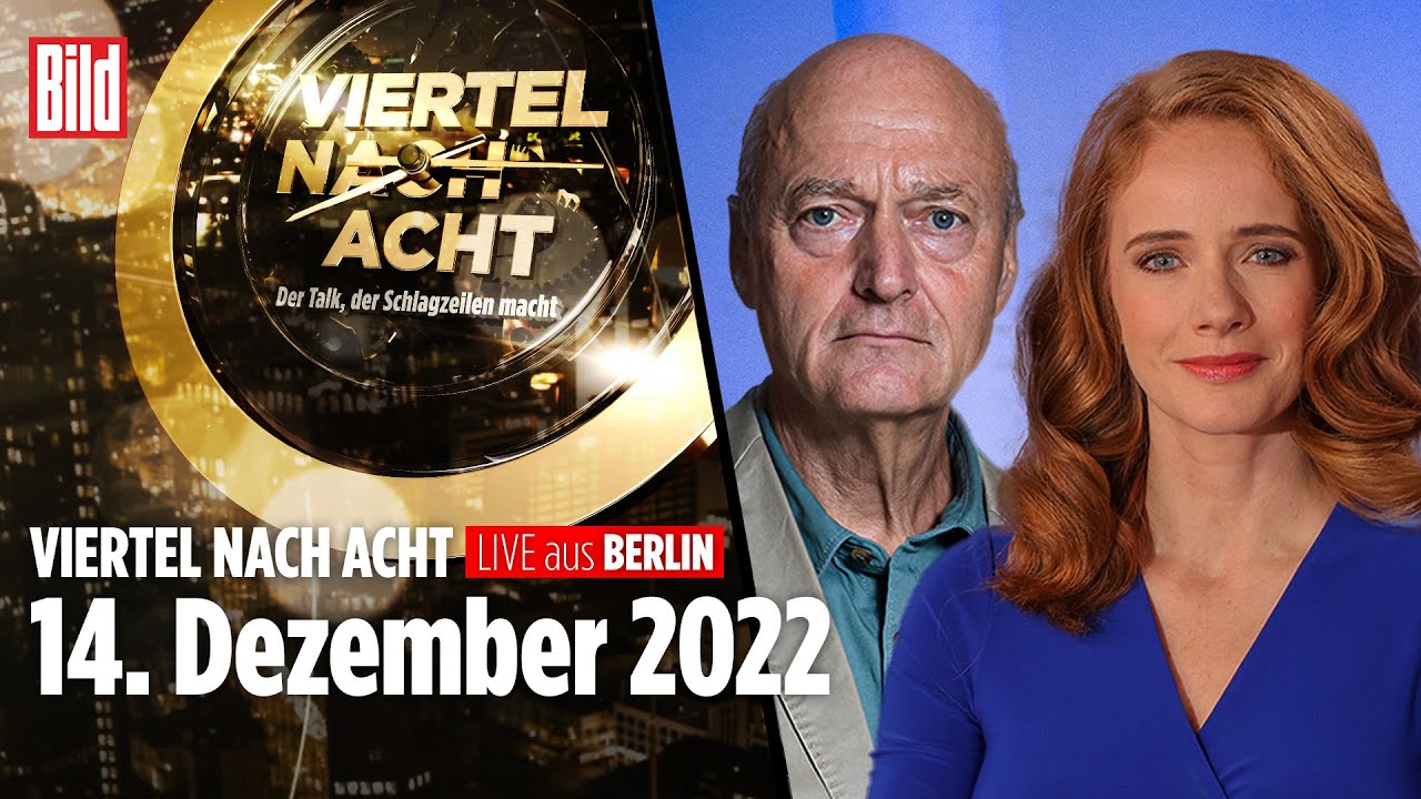 🔴 Viertel nach Acht – 14. Dezember 2022 | u.a. mit Patricia Platiel und ...
