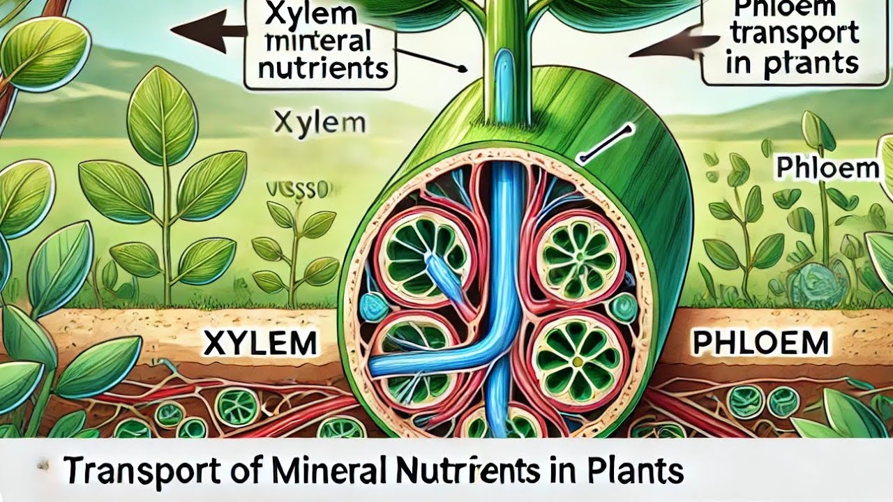 Transport of Mineral Nutrients in Plants | Class 11 Biology | NCERT ...