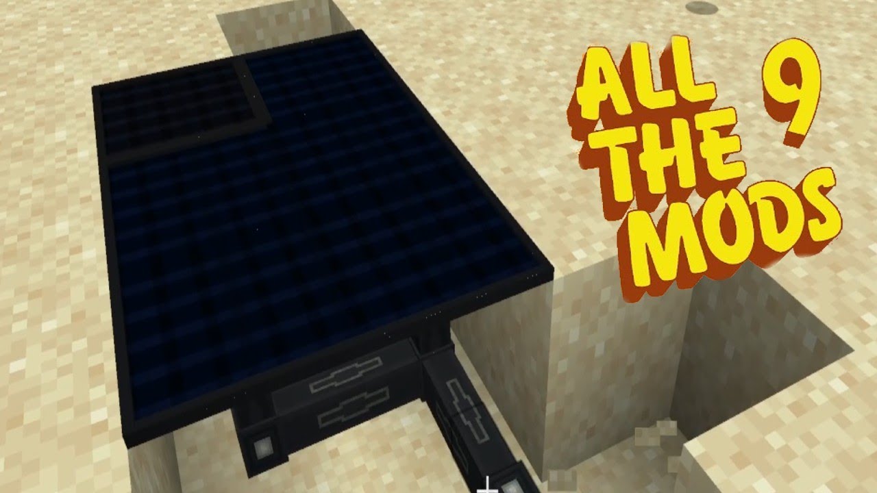 Powah Solar Panels ATM9 Ep 5 - YouTube
