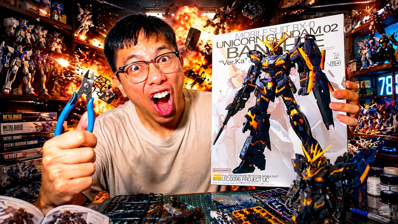 LIVE BUILD MG UNICORN BANSHEE VER.KA PART 6: KELARINN !! - YouTube