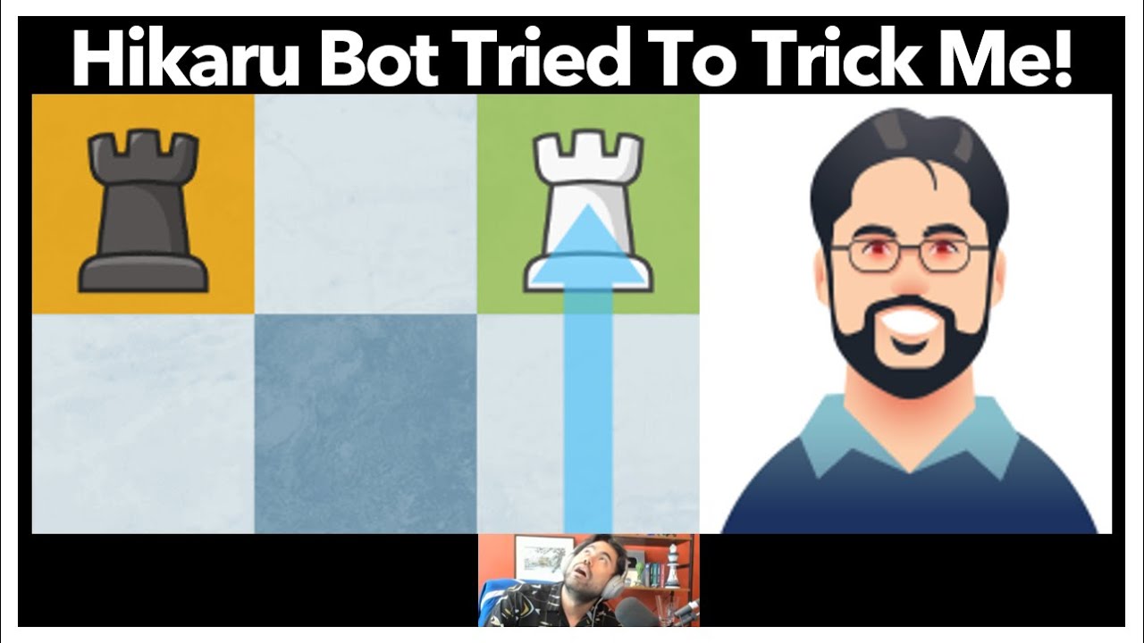 Hikaru Almost Tricked Me! ♙Defeat Queenless Hikaru Bot ♙Chess Challenge ...