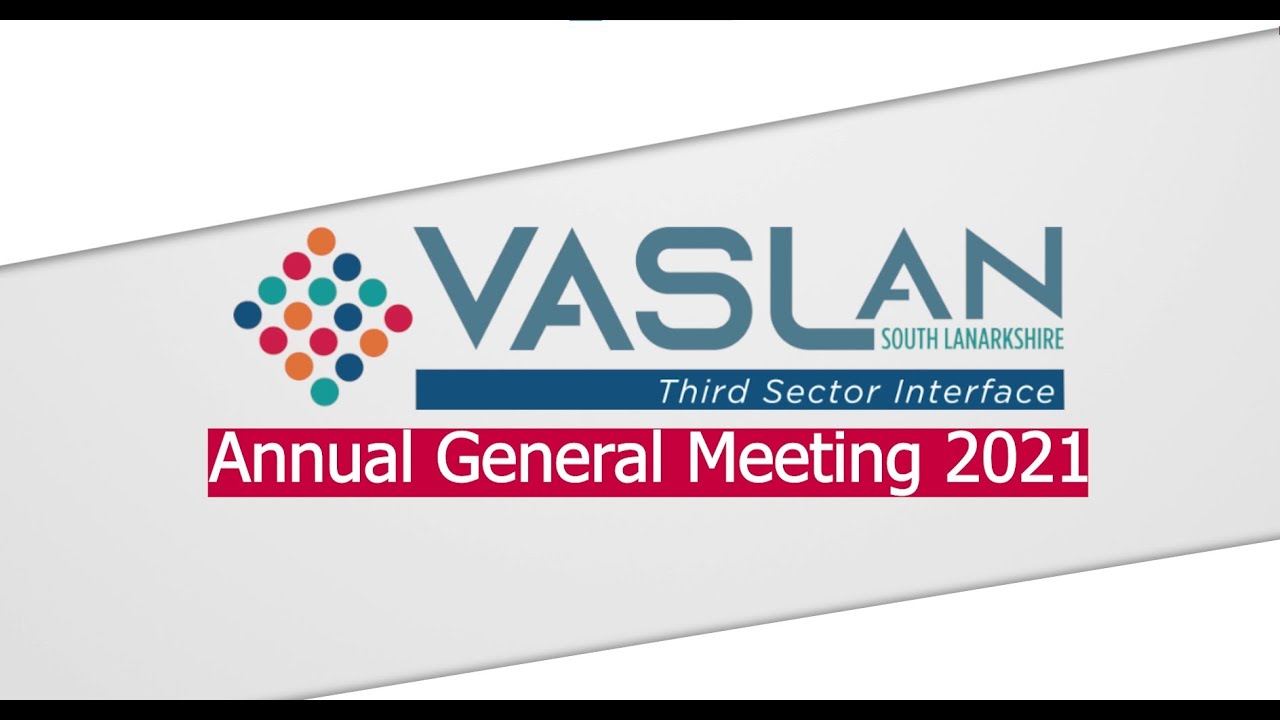 VASLan AGM 2021 - Communities Mental Health and Well Being Fund - YouTube