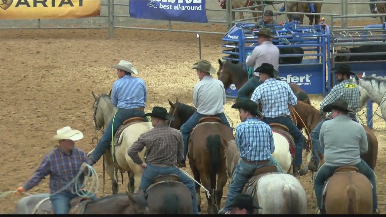 2021 World Series of Team Roping Qualifier going on at Amarillo ...