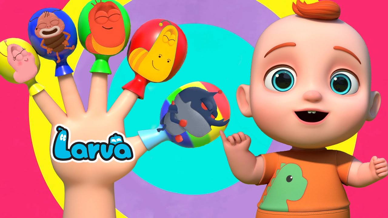 Baby Finger Where Are You? | Finger Family Song | Larva Kids Songs ...