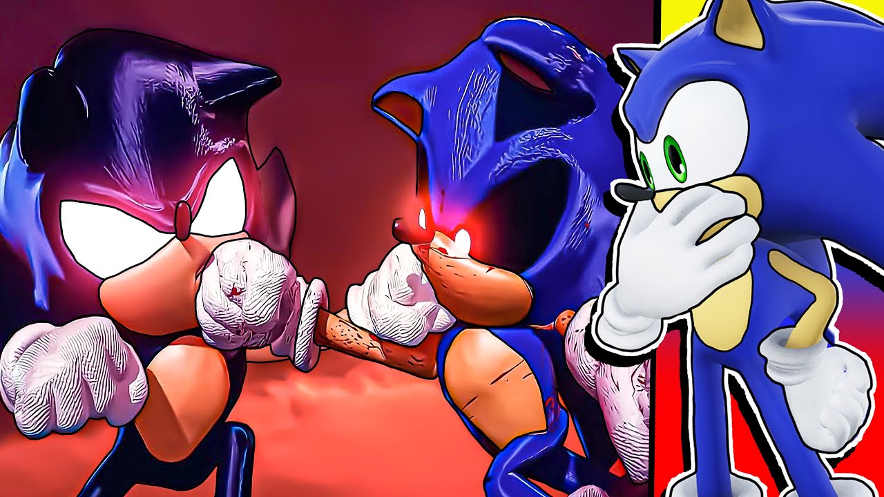 Dark Sonic Vs Sonic Games