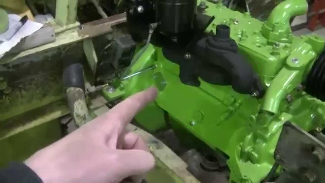 Clark IT-40 Forklift Engine Replacement Part 7 of 9 - YouTube