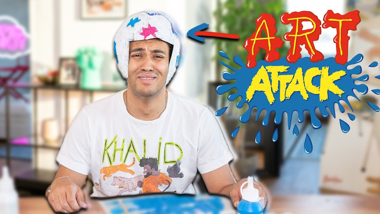 IDIOT VERSUCHT ART ATTACK TUTORIAL! | Dillan White - YouTube