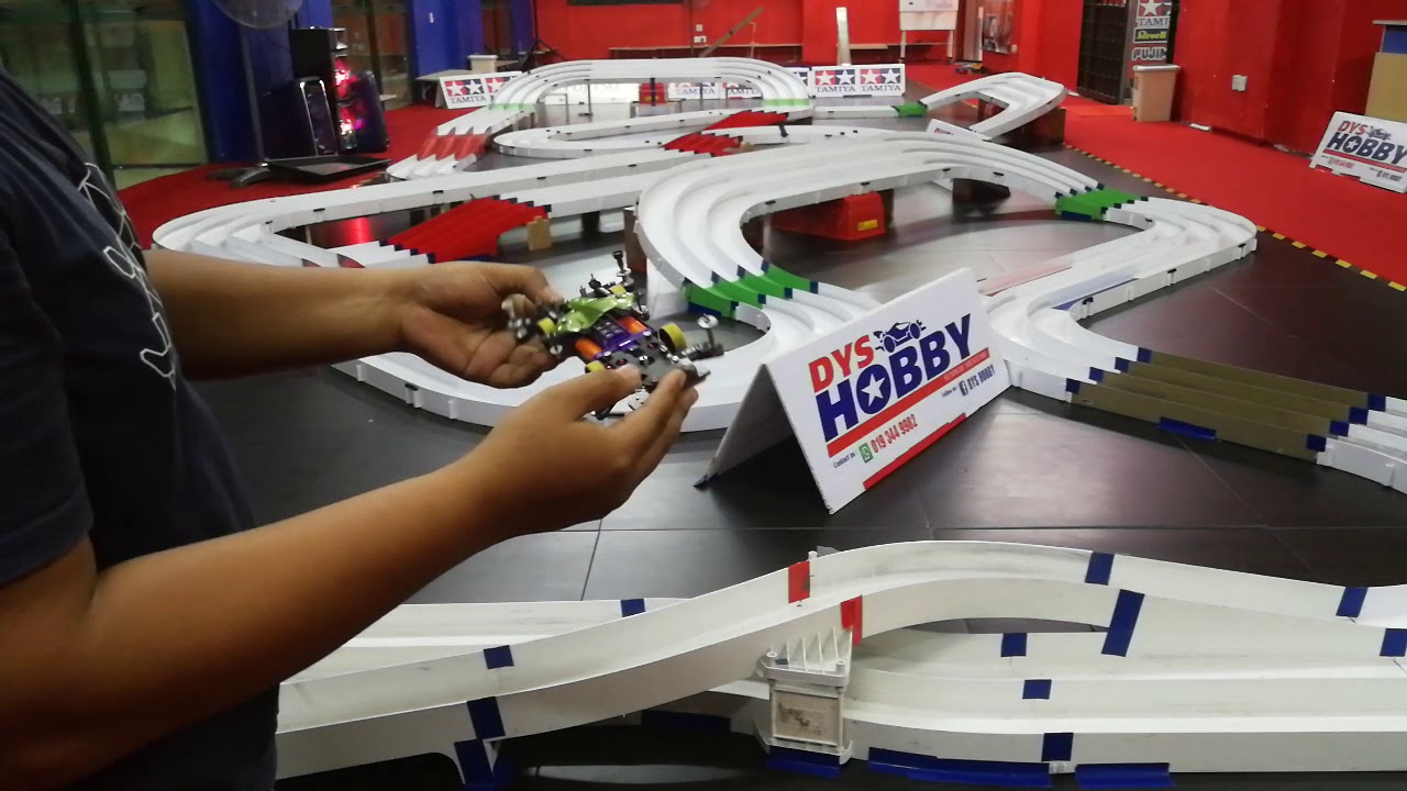 Tamiya mini 4wd new setup very durable and excellent landing - YouTube