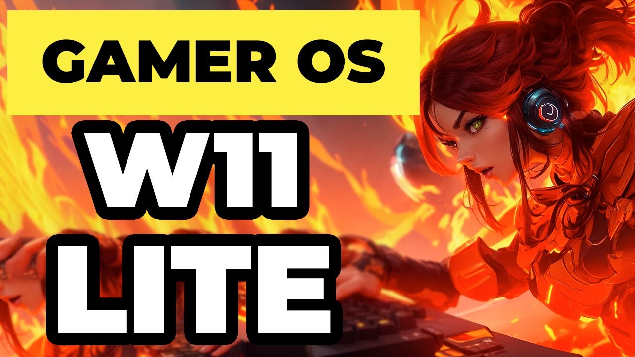 ️WINDOWS 11 GAMER OS V3 - WINDOWS 11 LITE 22H2 D-SYSTEMS