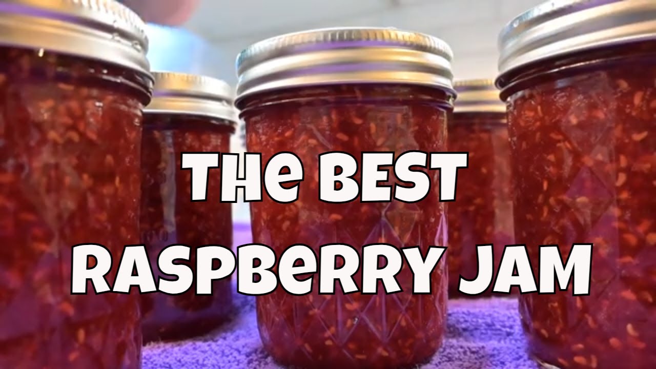How To Make Raspberry JAM. (Low Sugar) - YouTube