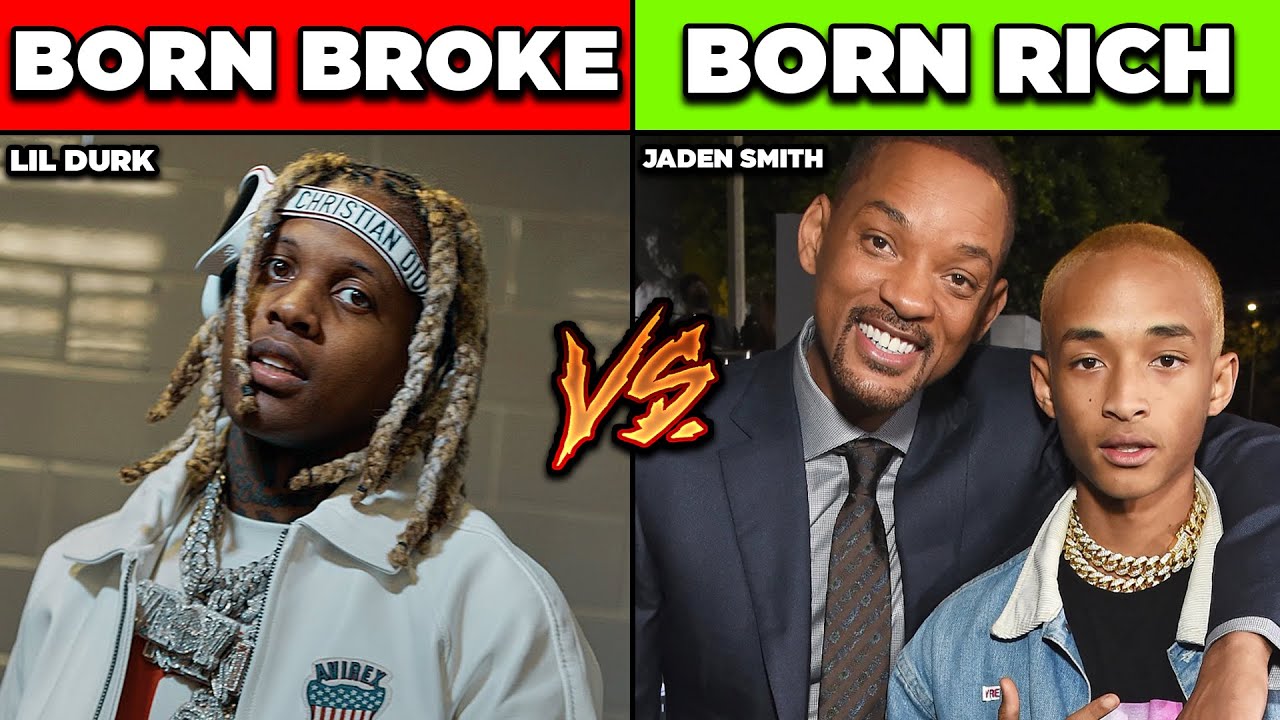 RAPPERS BORN BROKE vs RAPPERS BORN RICH! 💸 (2023 Edition) - YouTube