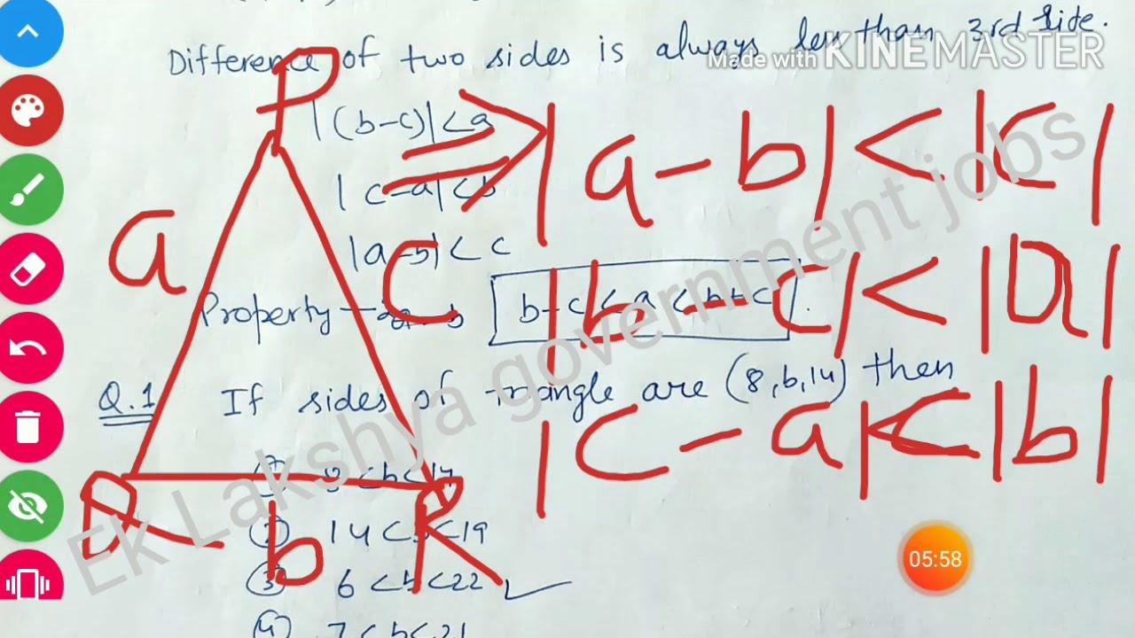 #Triangle | Full series / Tricks /Concept / Formula and Theorem # Class 10/9/8/7/6 - YouTube