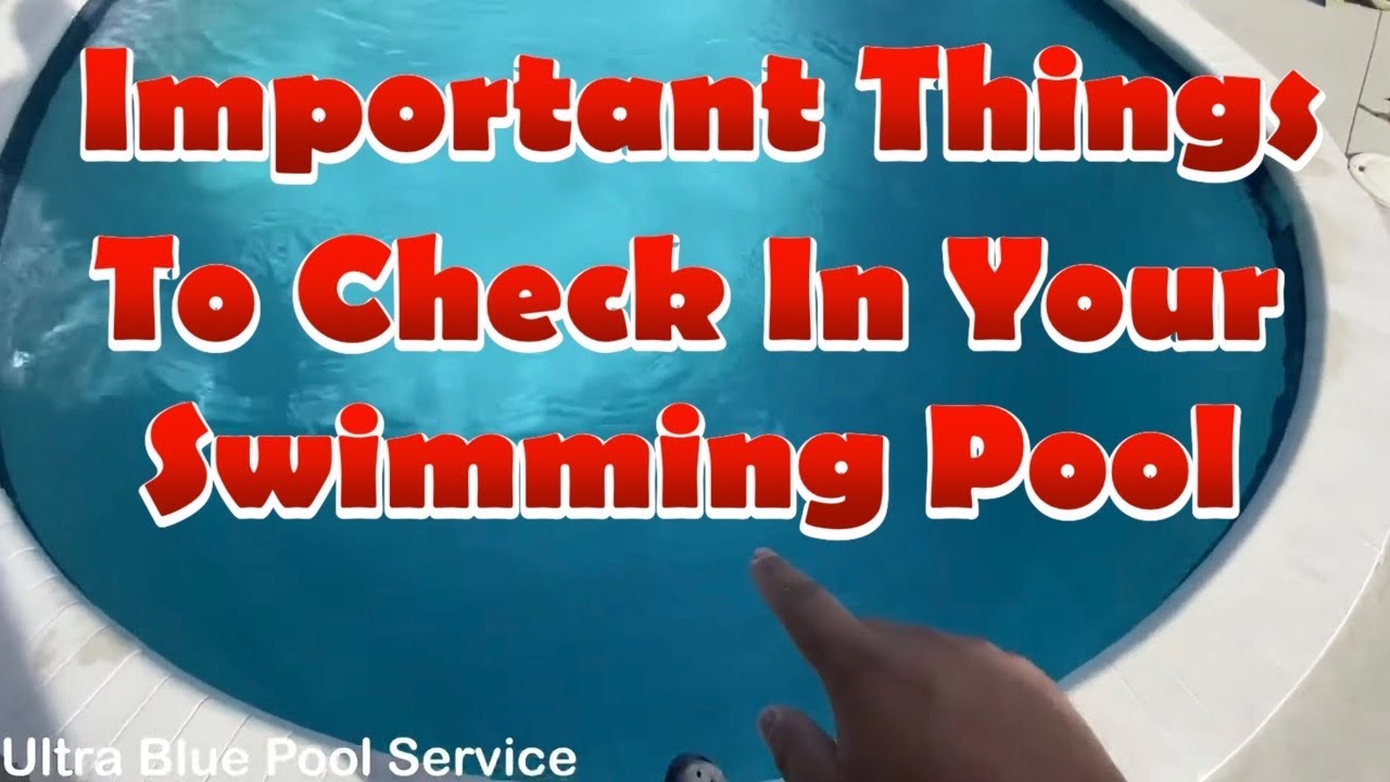 A Few Things To Be Aware of If You Have A Pool - YouTube