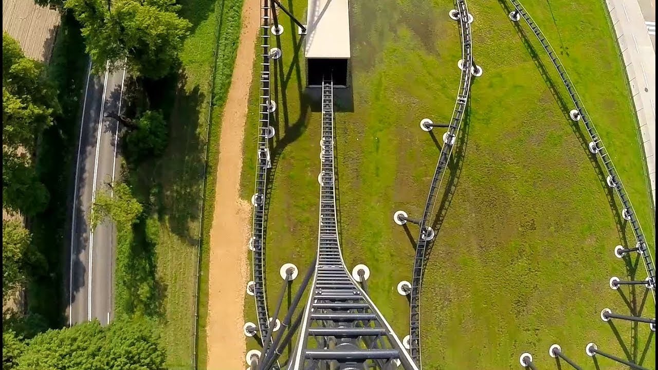 Hyperion (HD Front Seat POV) - Energylandia Theme Park Poland - YouTube