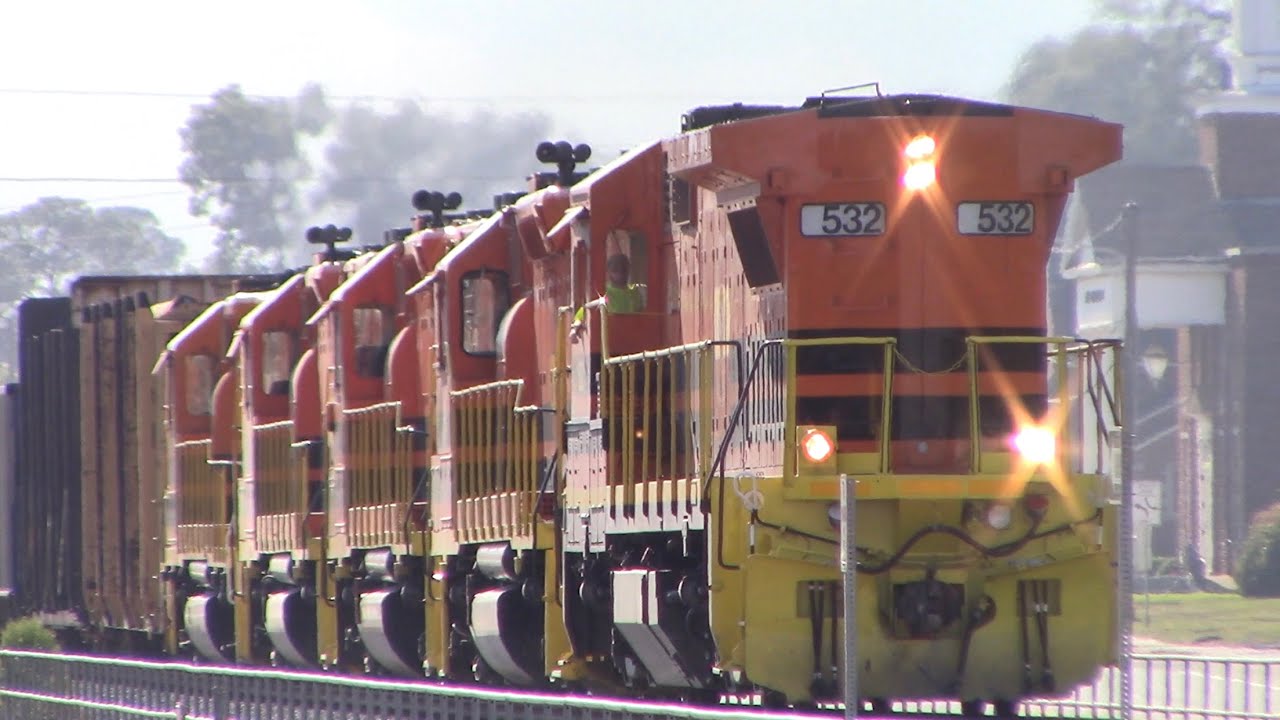 GC 532 LHF leads GC train L783 in Claxton, GA 9/6/21 - YouTube