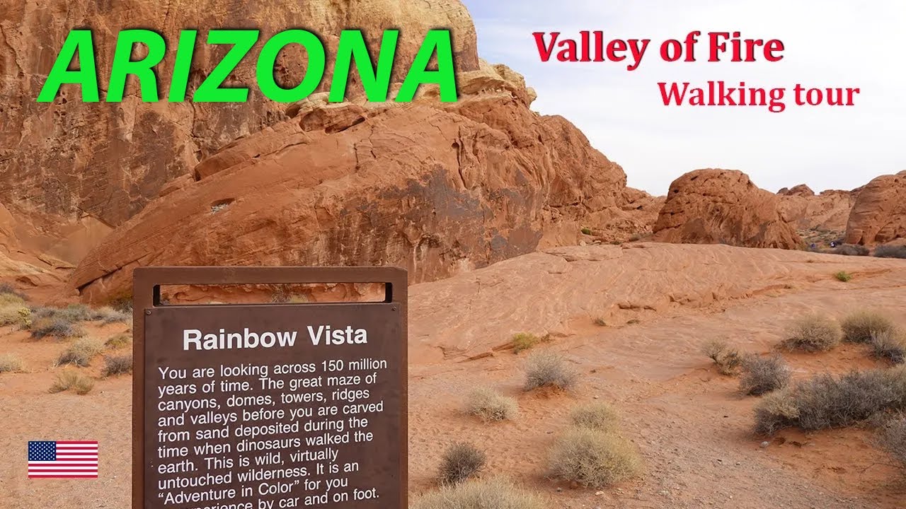 Fire Valley. Walking tour. - YouTube