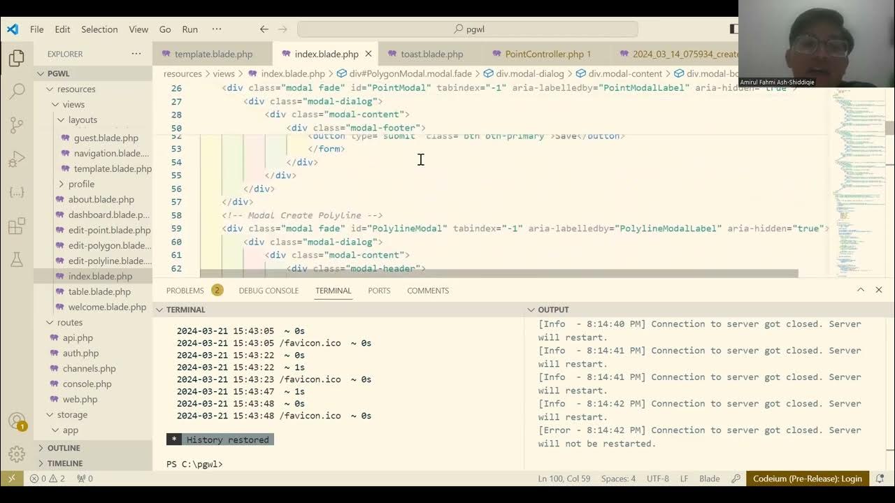 Leaflet Draw Create Polyline, Polygon, and Validation - YouTube