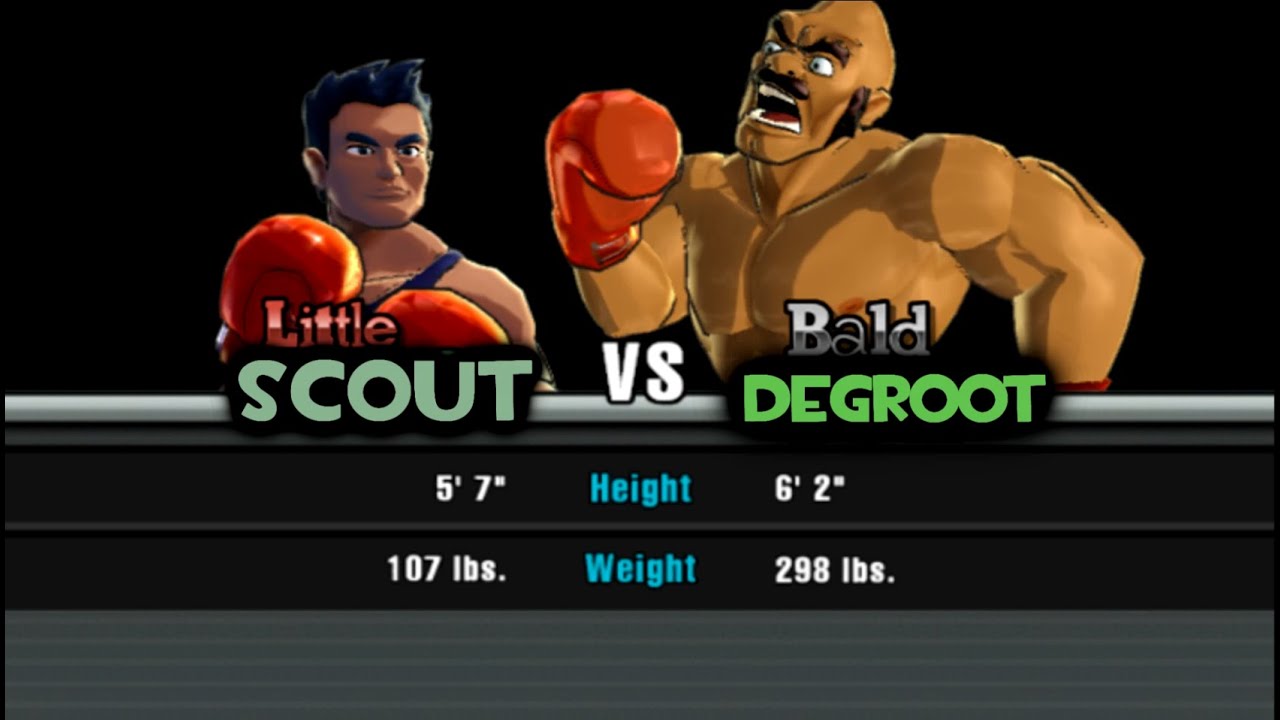 Punch Out!! TF2 Dub: Little Scout vs Bald Degroot - YouTube