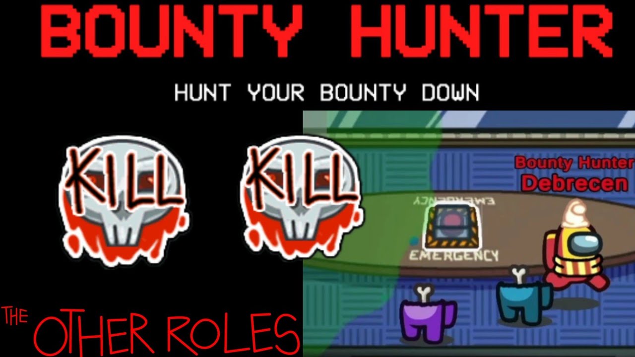 Modded Among Us: Crazy BOUNTY HUNTER plays / clutches 1v12 - The Other ...