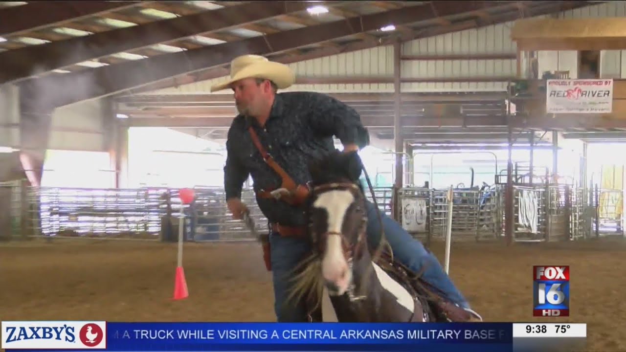 Cowboy Church Ministers with Mounted Shooting - YouTube