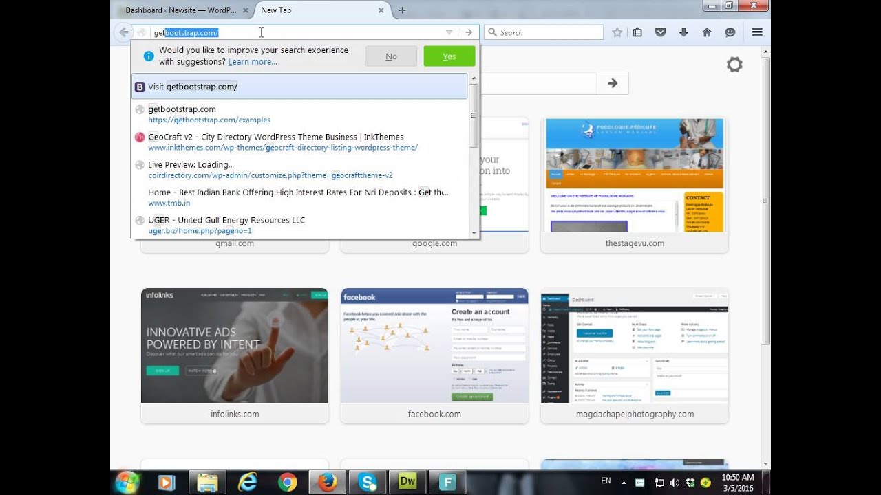 Wordpress Tutorial How To Create A Bootstrap Wordpress Theme Step 2 Youtube
