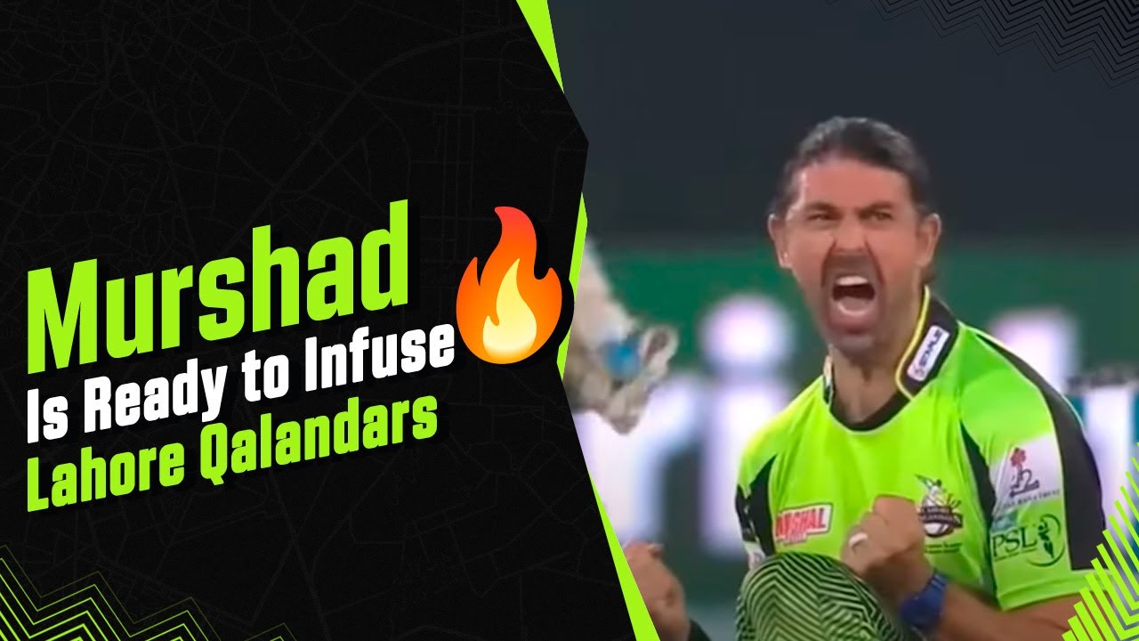 ⚡️ Charging up the field | Murshad 🔥 Is Ready to Infuse Lahore ...
