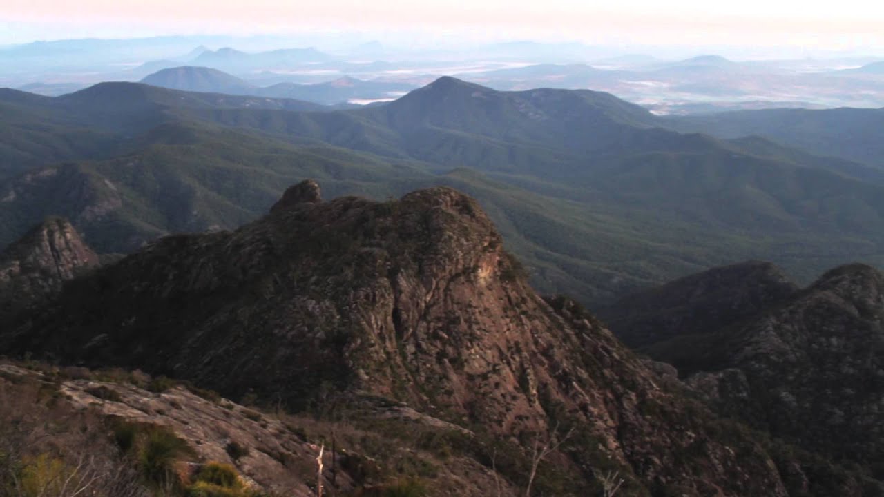 Mt Barney Summit Sunset - YouTube