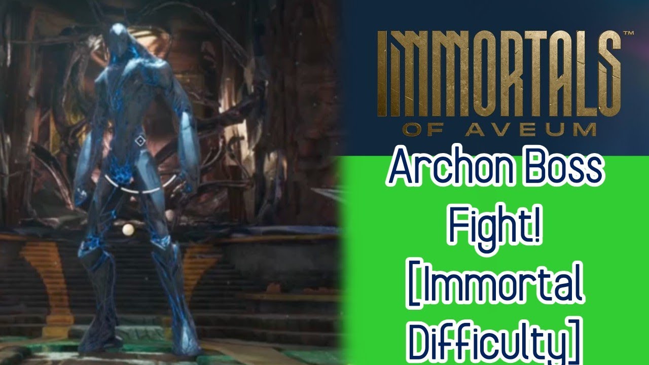 Immortals of Aveum | Archon Boss Fight [Immortal Difficulty] - YouTube