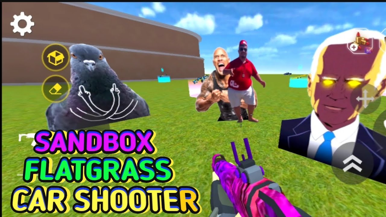 SANDBOX FLATGRASS | CAR SHOOTER |NEXTBOT CHASING | GAMES IND | GMOD ☠️🎲 ...