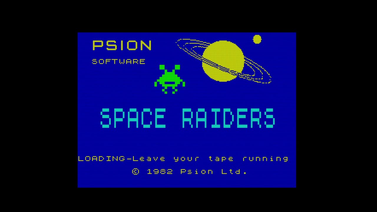 Space Raiders - ZX Spectrum - YouTube