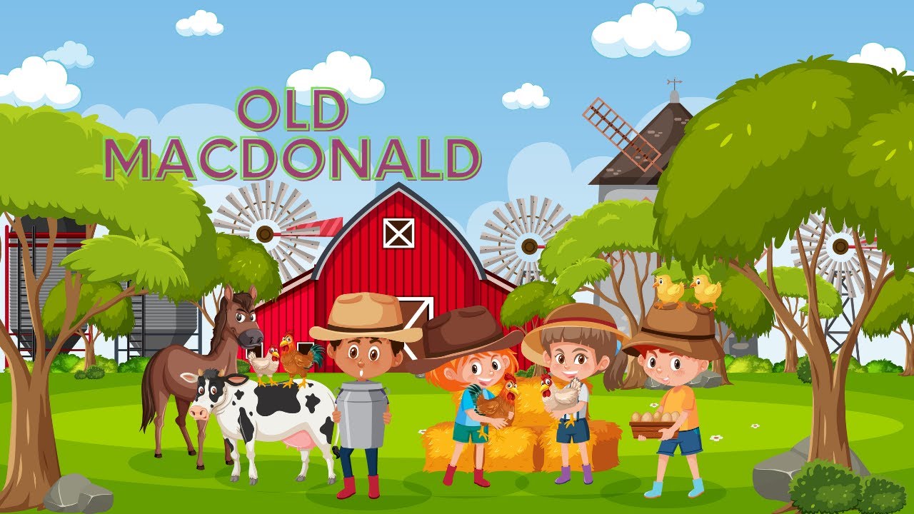 Get Ready To Sing Along With Old Macdonald! Classic Farm Song For Kids ...