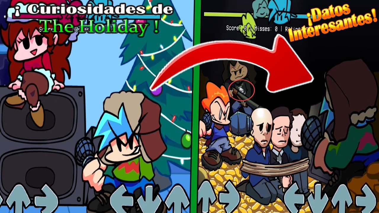 Curiosidades de The Holiday de Friday Night Funkin / FNF Navidad ...