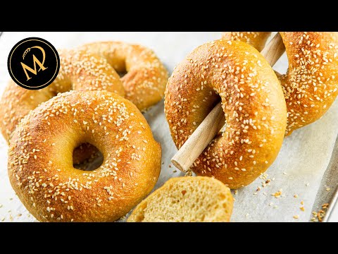 American Bagels selber machen | Bagels Grundrezept