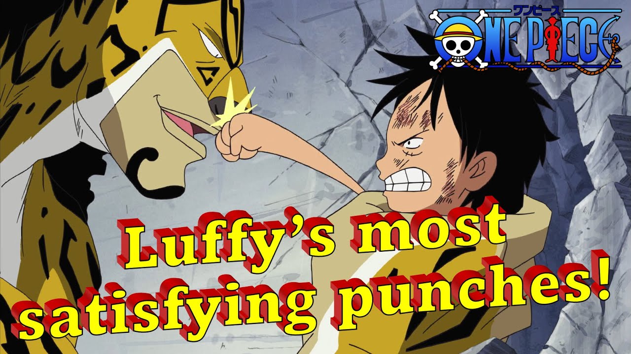 7 most satisfying punches by Luffy # OnePiece - YouTube
