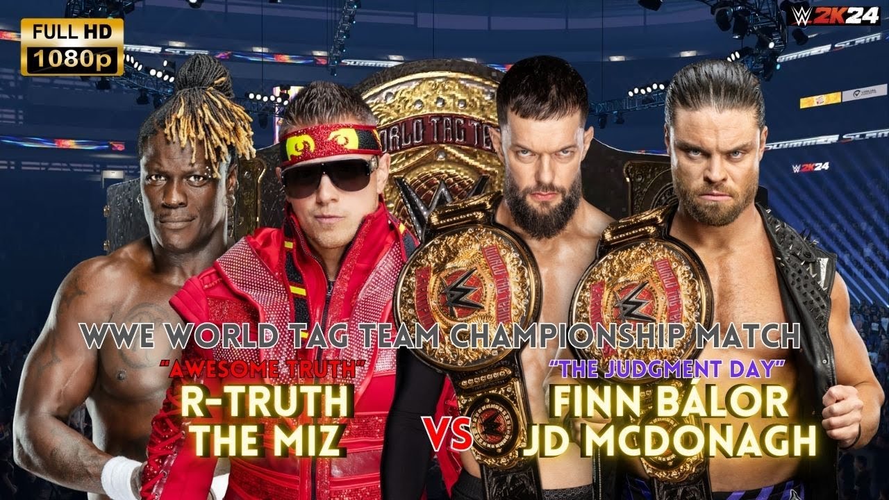 Awesome Truth vs Judgment Day - WWE World Tag Team Championship Tag ...
