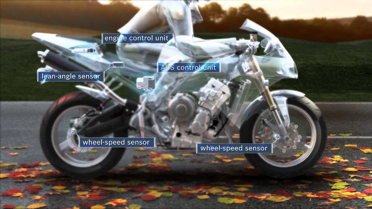 Motorcycle ABS with traction control: starting off - YouTube