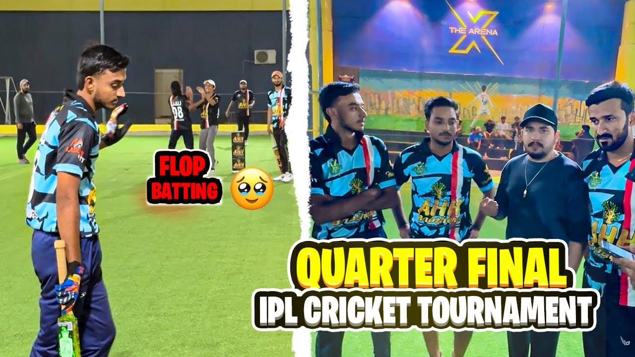 Batting Collapse in Quarter Final | Low Score to Defend in IPL - YouTube
