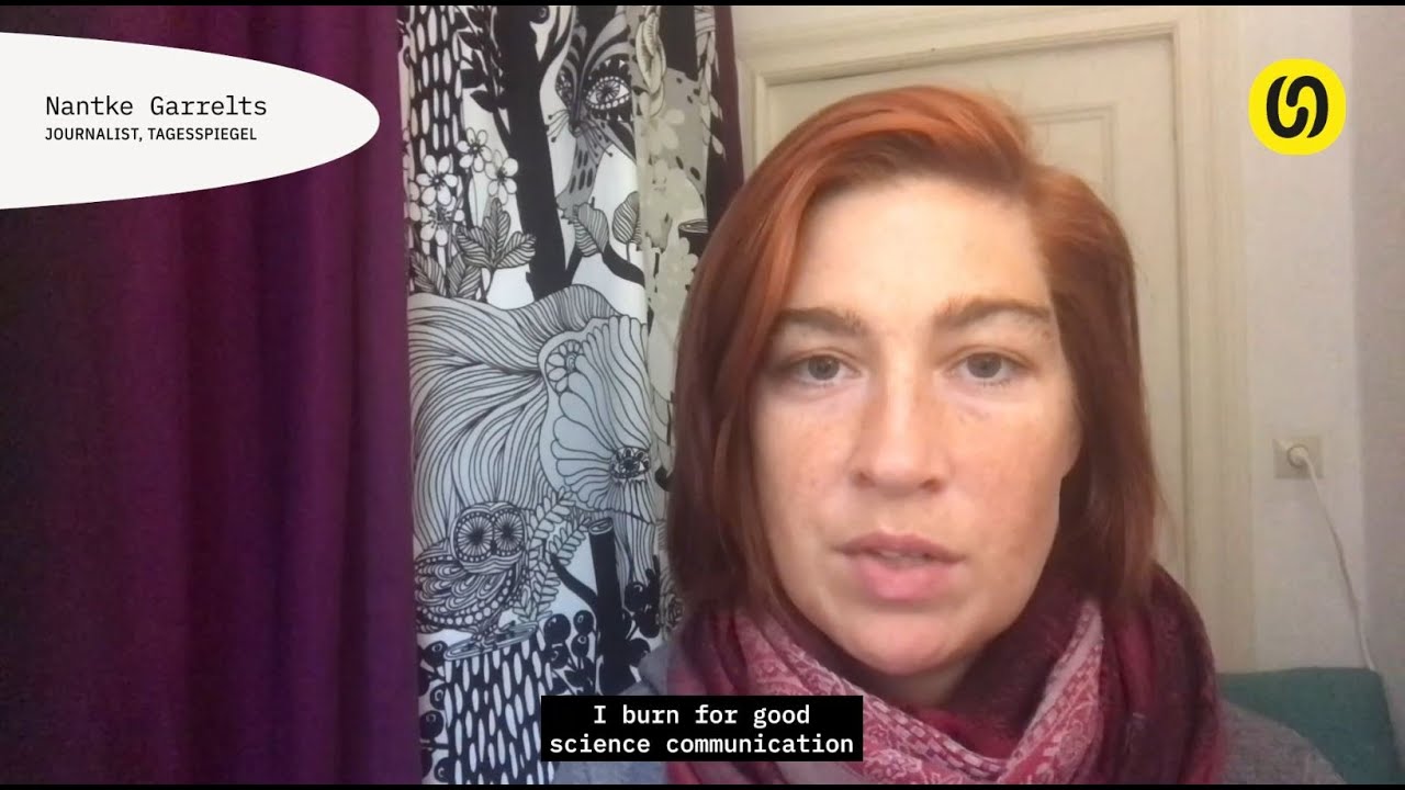 We asked journalist Nantke Garrelts: Why do you want to participate in ...