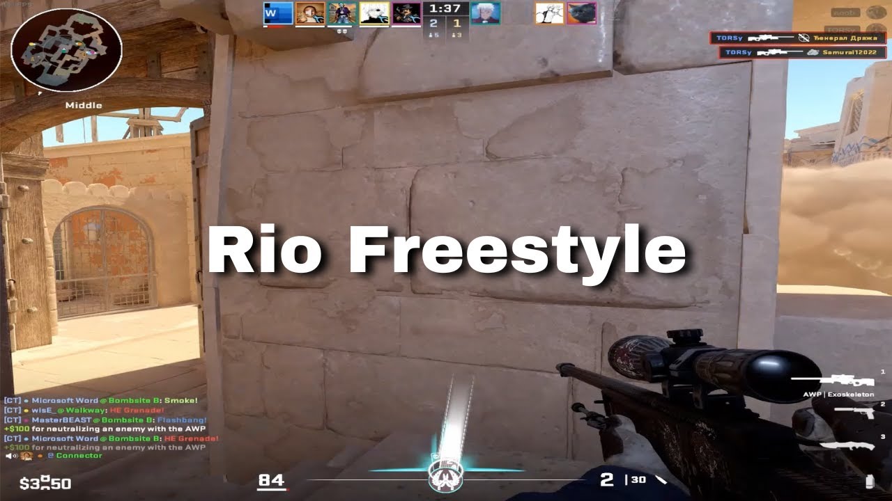 Rio Freestyle - CS2 MONTAGE - YouTube