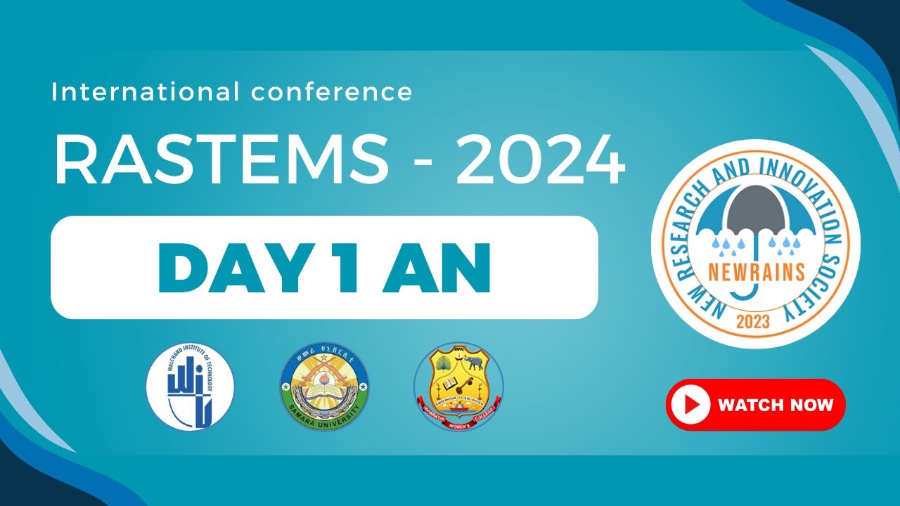 RASTEMS - 2024 Day 1 Morning Session #conference #engineering #management #socialscience # ...