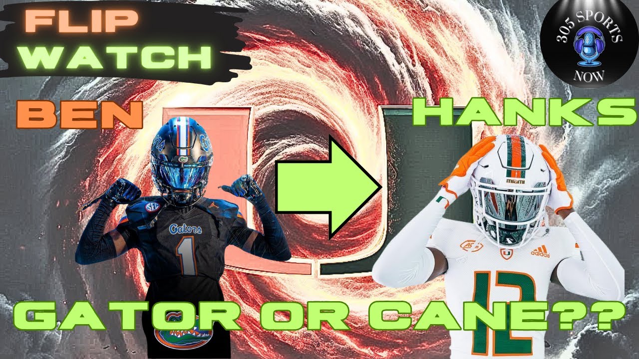 Flip Watch: Will the Canes Flip Ben Hanks Jr Keeping Him Home?? - YouTube